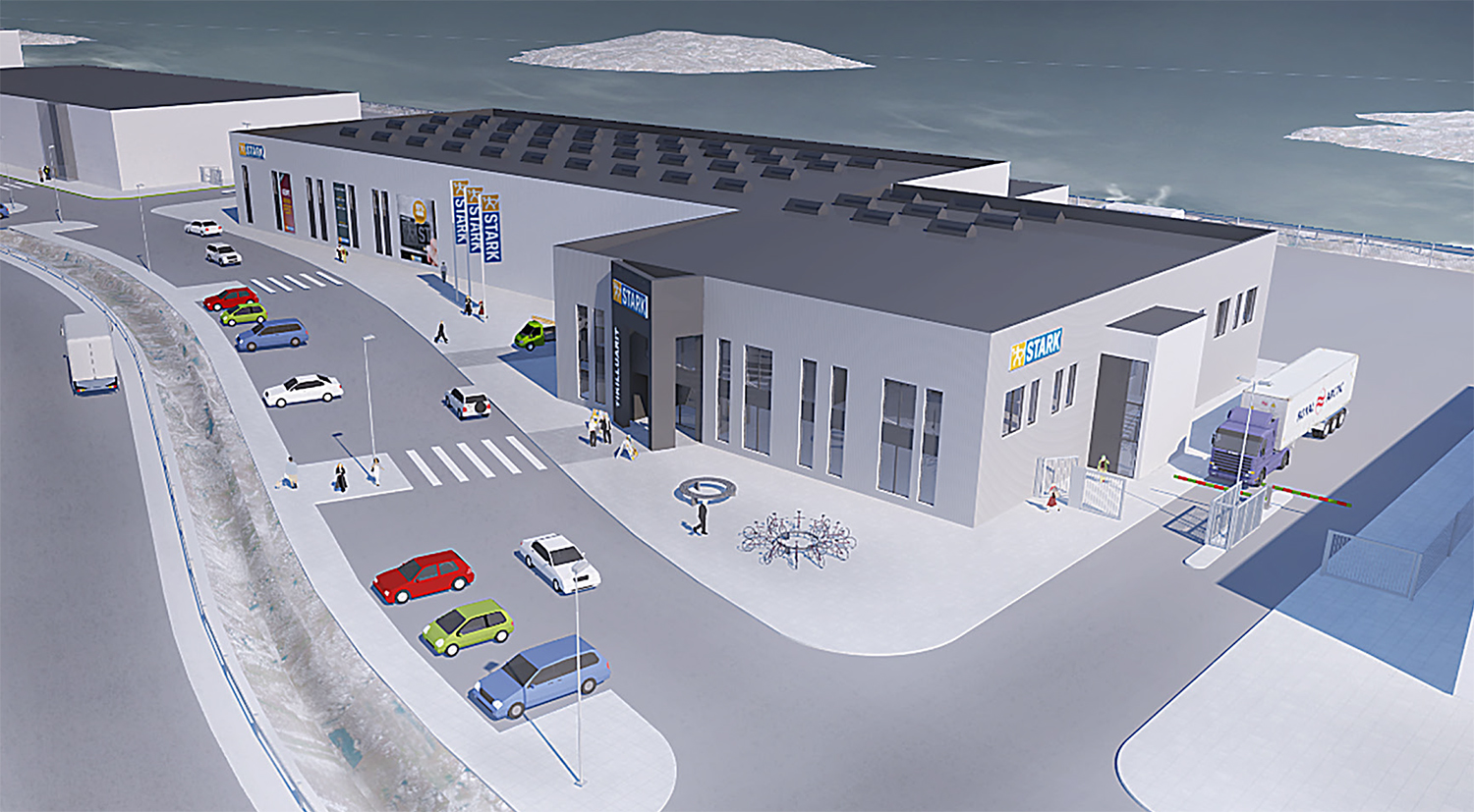 Ny, flot butik til STARK i Nuuk